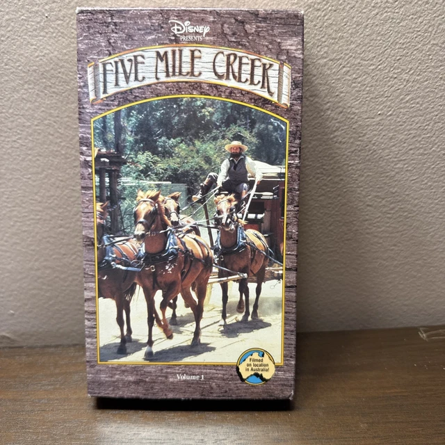 FIVE MILE CREEK VHS Volume 1 Disney 1990s Frontier Adventure Filmed In ...