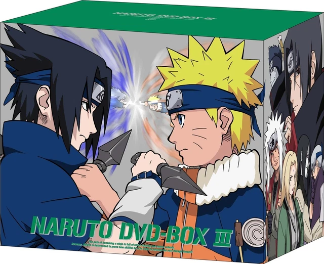 NARUTO DVD-BOX III Clash! Naruto VS Sasuke £204.03 - PicClick UK