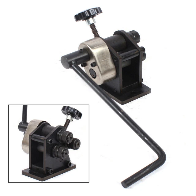 270MM MANUAL RING Roller Bender Metal Sheet Roll Bending Rolling ...