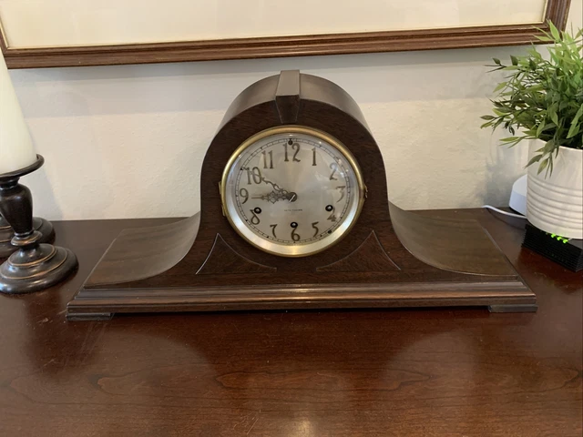 ANTIQUE SETH THOMAS No. 98 Mantle Clock 1938 Working £165.72 - PicClick UK