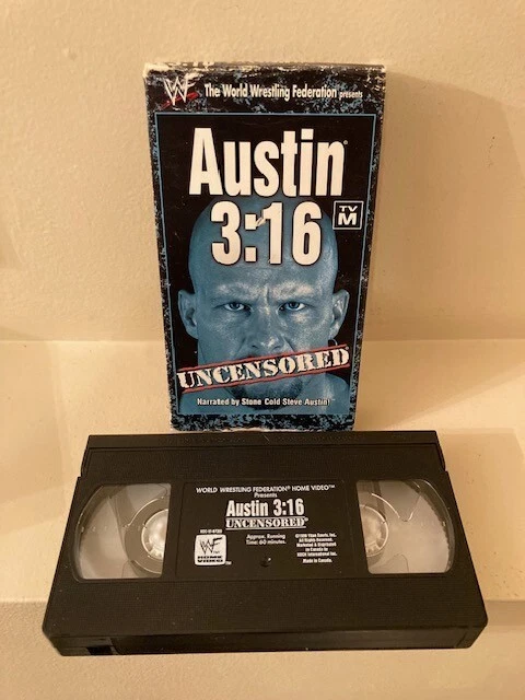 WWF/WWE AUSTIN 3:16 Uncensored Vhs $6.00 - PicClick CA