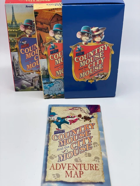 THE COUNTRY MOUSE and The City Mouse Adventures Readers Digest With Map ...