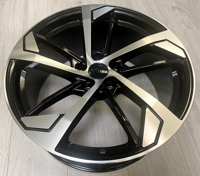 19& TOYOTA RAV4 Black Machined Wheels Rims Gloss Black 2018 2019 2020 ...