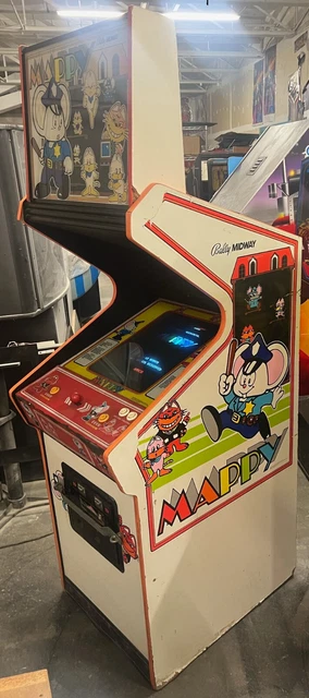 MAPPY ARCADE MACHINE by NAMCO 1983 (Excellent Condition) *RARE* $7,267.61 - PicClick CA
