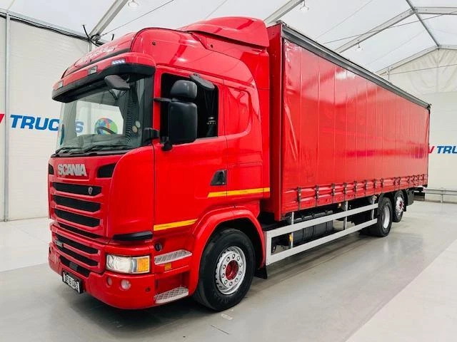 SCANIA G320 6X2 Rear Lift Sleeper Cab Curtainsider £19,950.00 - PicClick UK