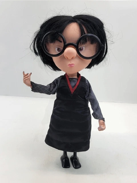 DISNEY PIXAR INCREDIBLES Edna Mode Doll Interactive With Fashion ...