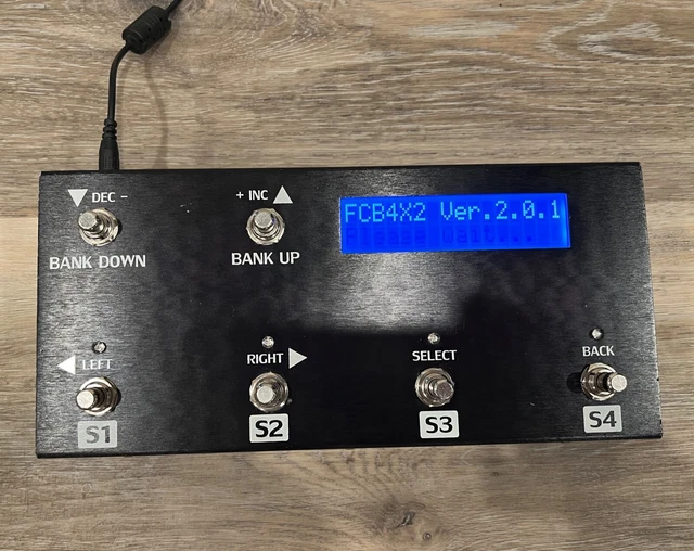PEAK PROGRAMMABLE MIDI Foot Controller (MIDI Foot Switch) FCB4X2 £193. ...