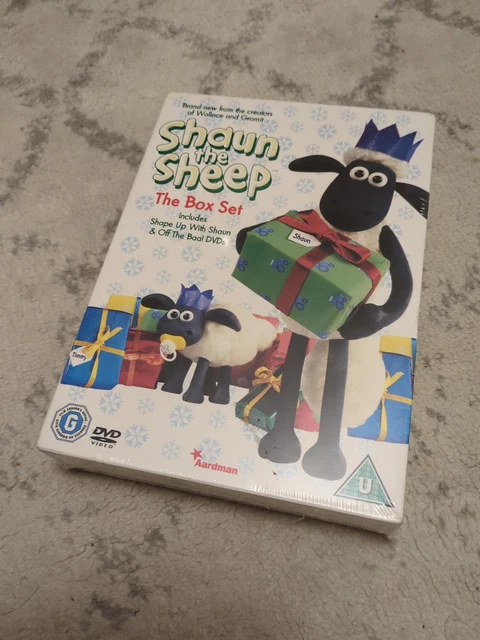 SHAUN THE SHEEP The Box Set DVD - Shape Up With & Off The Baa! DVDs NEW ...