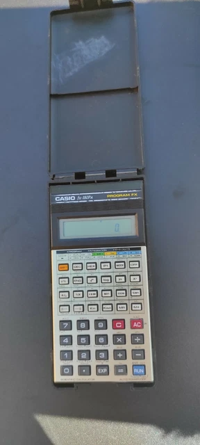 CALCULATRICE CASIO FX - 180 PA Program FX électronique Vintage testée ...