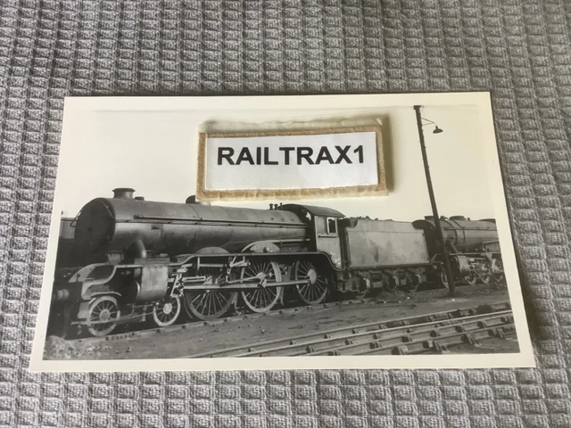 RAILWAY STEAM PHOTOGRAPH - 1651 “Derby County” At Darlington Works ...