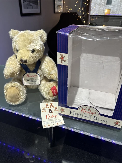 VINTAGE HAMLEYS 'WILLIAM' Bear - Heritage Collection, 15" Plush £21.48 ...