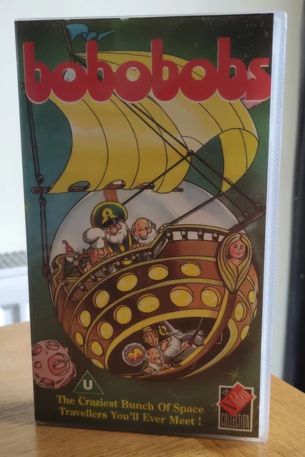 BOBOBOBS VINTAGE VERY Rare VHS Childrens 1990 Animation Space Pirates ...
