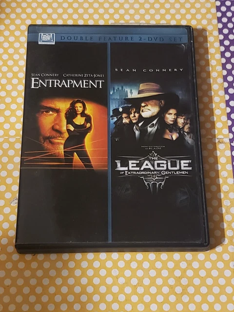 SEAN CONNERY - Double Feature - Dvd - 2 Disc Set - Entrapment & The ...