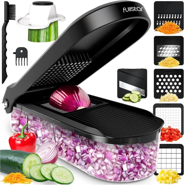 MANDOLINE SLICER-FULLSTAR VEGETABLE Chopper - Julienne Cutter Dicer ...