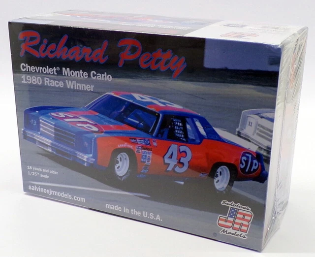 JR SALVINOS MODELS 1/25 Scale Kit RPMC1980N Chevrolet Monte Carlo R ...