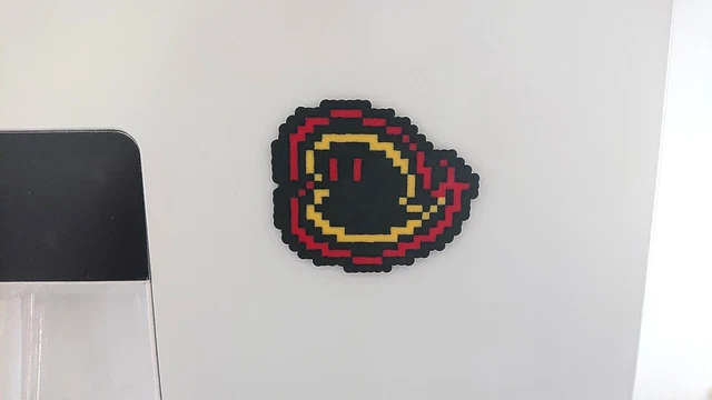 MARIO KART WORLD Sticker inspired Neon Ghost Fridge Magnet, Handmade £6 ...