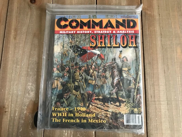 MAGAZINE WARGAME COMMAND 42 - Shiloh - Blitzkrieg 1940 - XTR ...