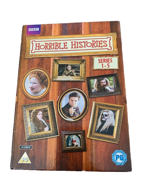 HORRIBLE HISTORIES - Series 1-5 - Complete (Box Set) (DVD, 2013) £6.99 - PicClick UK