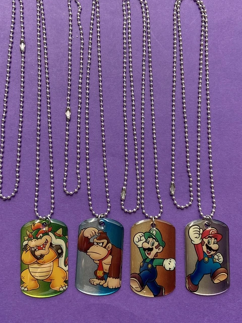 SUPER MARIO COLLECTIBLE Dog Tags - Rare Tags 2015 issue - #3 #4 #5 #6 £ ...