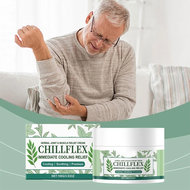 100G HERBAL JOINT & Muscle Relief Cream Chill flex Immediate Cooling ...