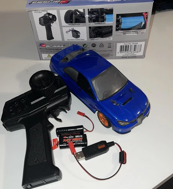 RC CAR CARISMA Subari STI 2006 1/24 Scale Micro 4WD Brushless Car ...