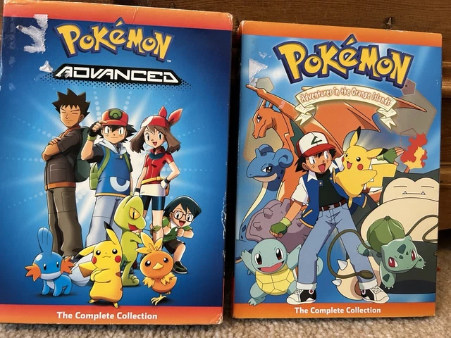 POKEMON ADVANCED AND Pokemon Adventures in the Orange Islands Complete ...
