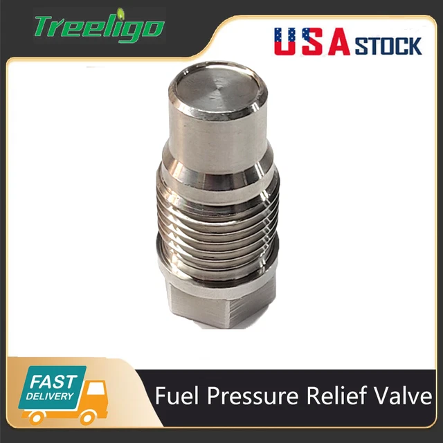 GM DURAMAX FUEL Rail Plug Fuel Pressure Relief Valve For Dodge Cummins ...