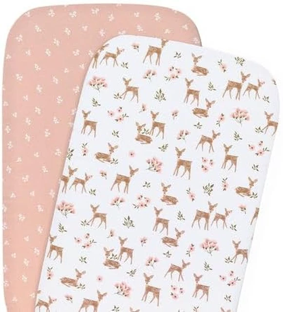 2PACK JERSEY CO Sleeper Sheet Fitted 40X80X12 Cm - Premium Fabric for ...