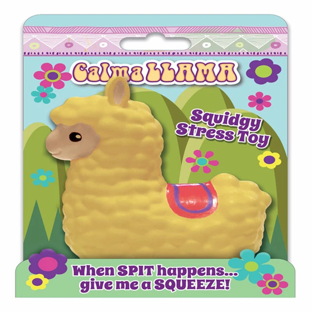 CALMA LLAMA STRESS Ball Anti Stress Relief Novelty Girls ADHD Autism ...