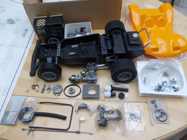KANGAROO -GX BUGGY 1:8 Multiplex Thunder Tiger Webra 40 RC Motor OVP ...