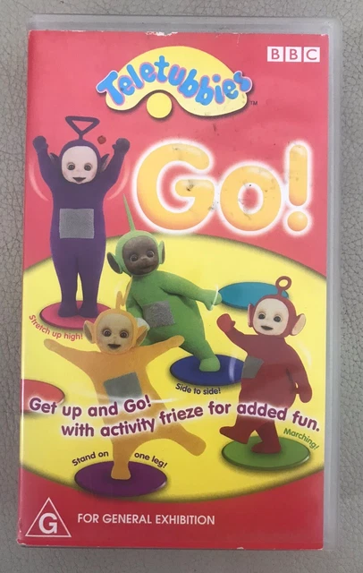 TELETUBBIES GO! VHS Video PAL 2001 £12.28 - PicClick UK