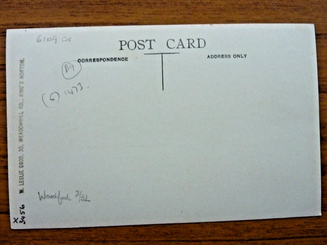 LNER (EX GREAT Central) Class `B4` 4-6-0 No. 6109 at Woodford. £1.75 ...