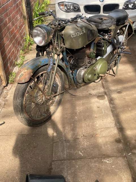 BSA WM20 MOTORCYCLE ww2 despatch rider £3,800.00 - PicClick UK