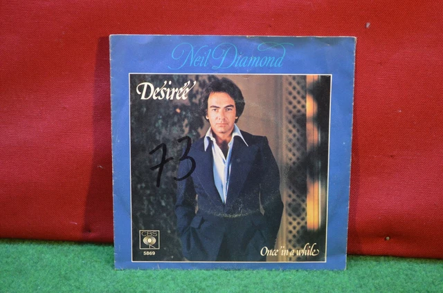 ANCIEN DISQUE VINYLE 45 Tours Neil Diamond Desiree Once'un A White EUR ...