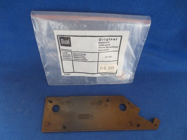 NOS DUAL TURNTABLE Cover Plate 240889 Original In Factory Parts Bag $18 ...