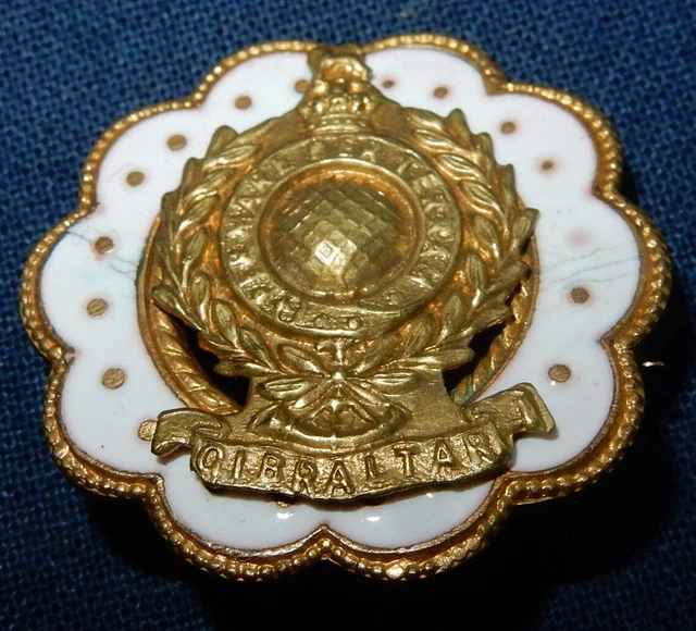 WW2 ROYAL MARINES Sweetheart Enamel Military Naval Pin Badge World War ...