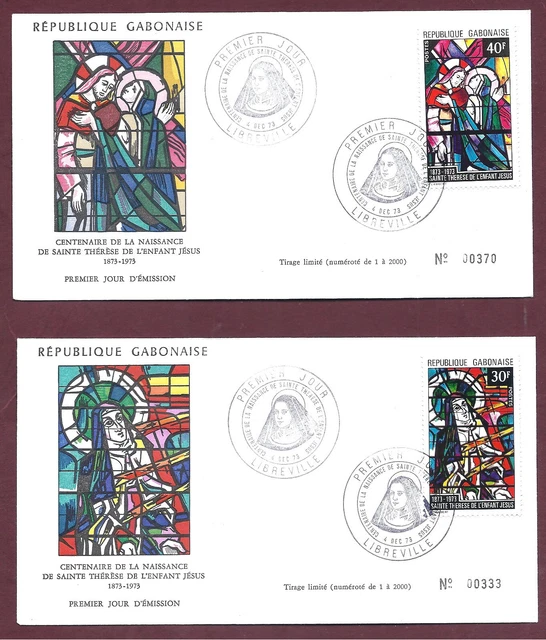 LOT DE 2 ENVELOPPES DU GABON PAYS D'EXPRESSION FRANCAISE SUPERBE EUR 0,70 - PicClick FR