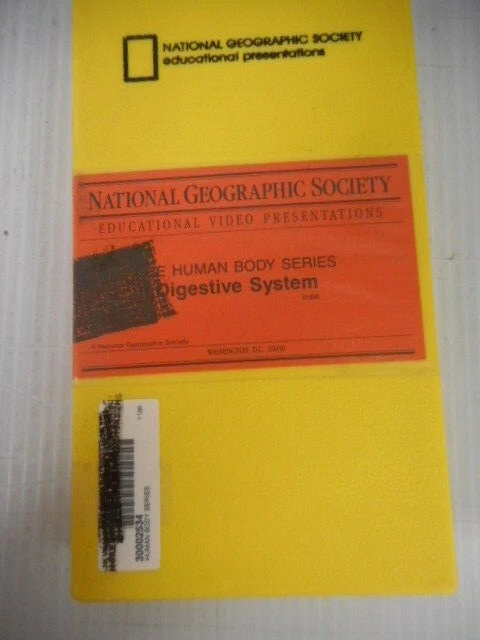 NATIONAL GEOGRAPHIC EDUCATIONAL Video Human Body Series Digestive ...