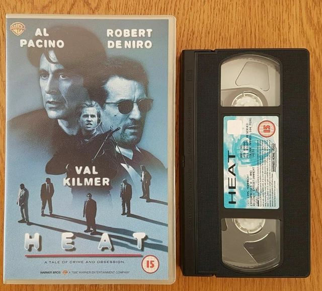 HEAT (VHS) WARNER BIG BOX - Robert De Niro + Al Pacino + Val Kilmer ...