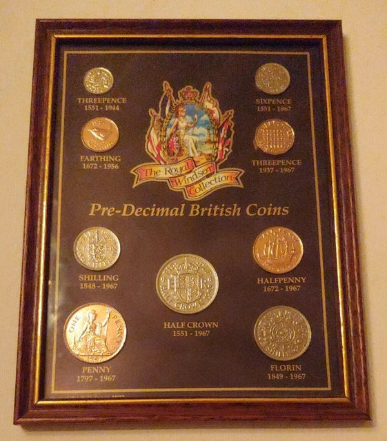 THE ROYAL WINDSOR Collection Pre-Decimal British Coins Collectible £68. ...