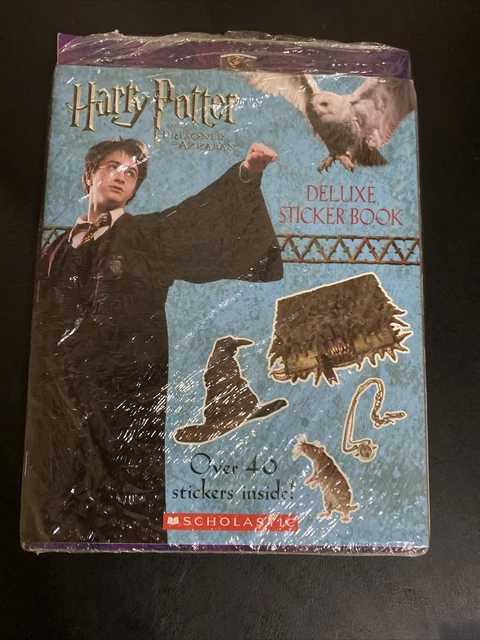HARRY POTTER PRISONER of Azkaban Coloring Book & Deluxe Sticker Book ...