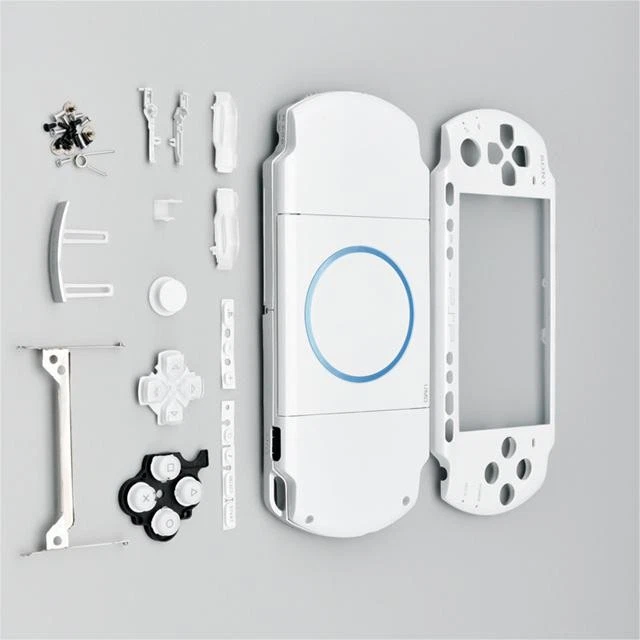 FOR PSP 3000 Replacement Full Housing Shell Case Set With Buttons ...
