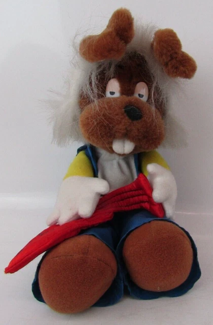 THE MAGIC ROUNDABOUT 'Peace' Said Dylan Plush Teddy 1993 Vintage Toy ...