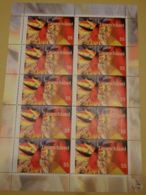 BRIEFMARKEN BUND 2009 Deutschland Aktuelles 10er Set 55 Cent postfrisch ...