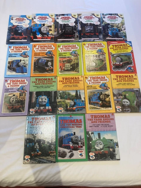BUNDLE OF 18 Thomas the Tank engine books (13 Ladybird and 5 Buzz) £10. ...