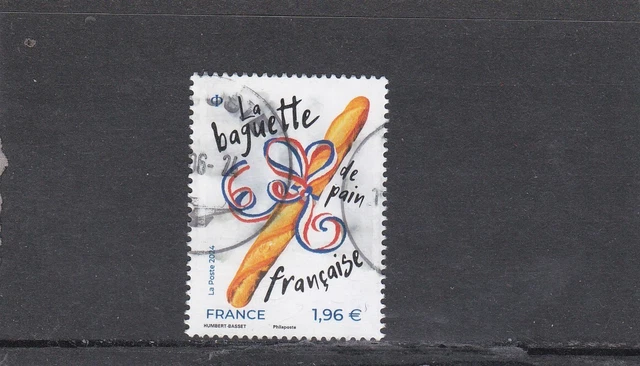 FRANCE 2024. LA Baguette Francaise. Timbre Gomme Cachet Rond N° 5776 ...