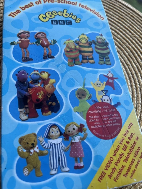 CBEEBIES BBC VHS Video Tape - The Best Of Pre-school Television 2002 £ ...