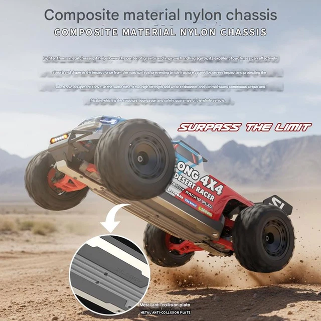 1/16 SCALE 4WD Hight Speed Remote Control Car With All-Metal ...