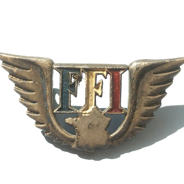 E25M* (REF2738) BEL insigne FFI guerre 1939 1945 WW2 French MEDAL EUR ...