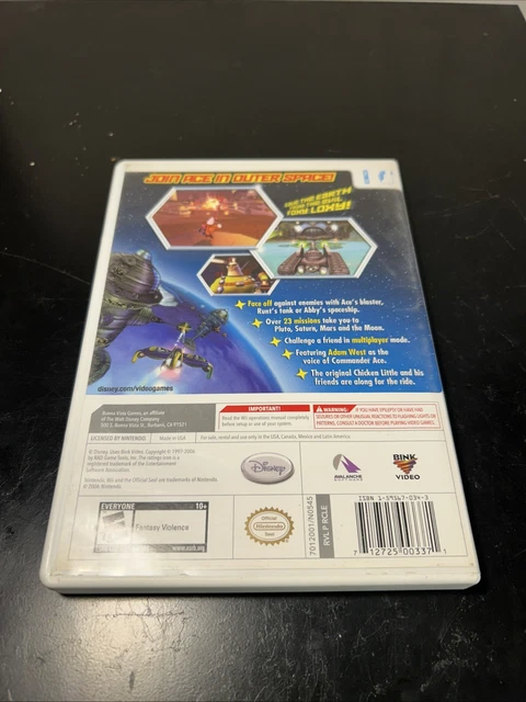 NINTENDO WII: DISNEY'S Chicken Little: Ace in Action £6.71 - PicClick UK